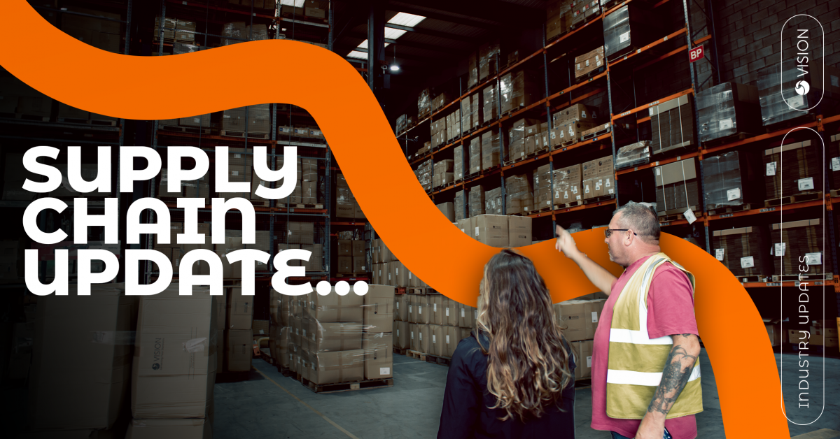 Logistics Update and Extended Delivery Lead Times | Vision Linens